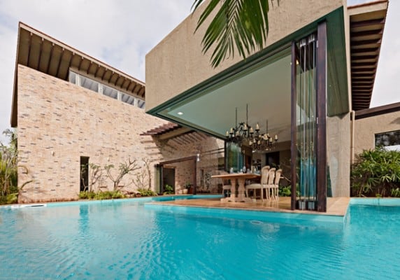 Monsoon Retreat in India welcoming nature indoors