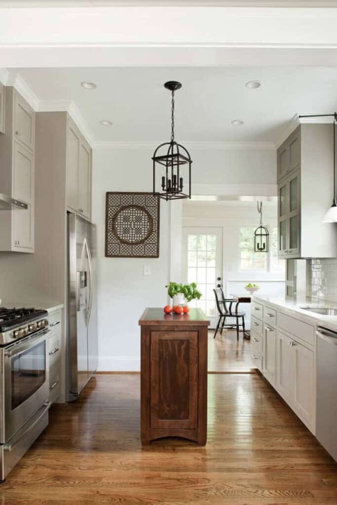 55 Amazing Space-Saving Small Kitchen Island Designs