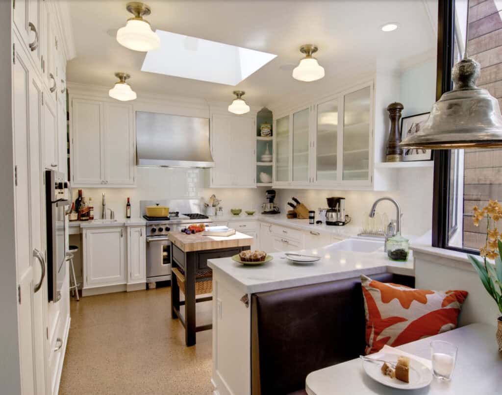 55 Amazing Space-Saving Small Kitchen Island Designs