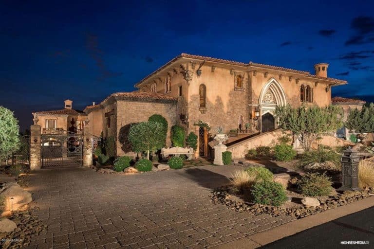 Medieval masterpiece: Italian-inspired gothic villa in Scottsdale