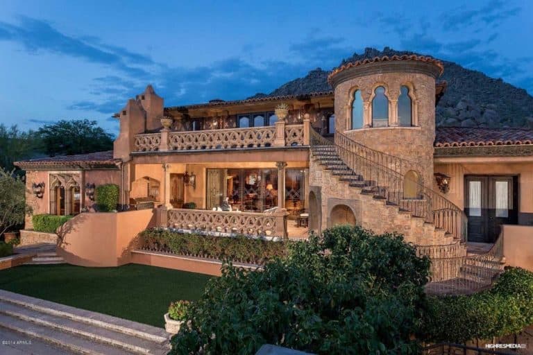 Medieval masterpiece: Italian-inspired gothic villa in Scottsdale