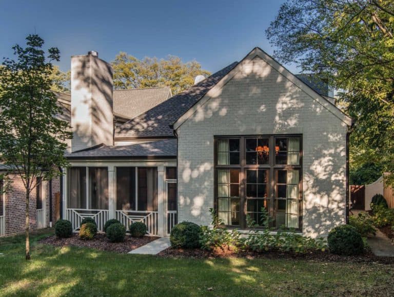 Cape Dutch style home in Tennessee opens to stylish interiors