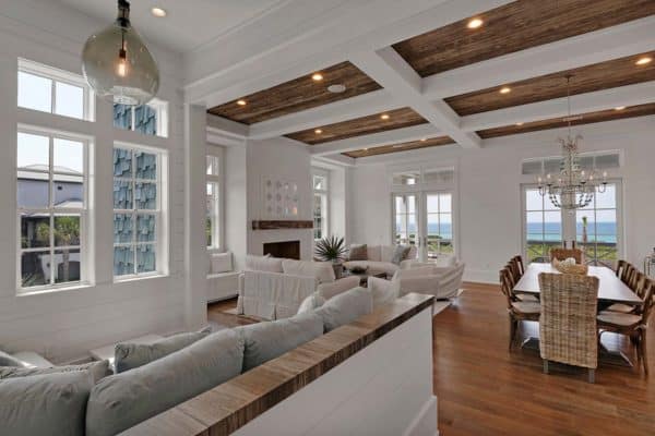 Delightfully chic beach house nestled along the Florida seaside
