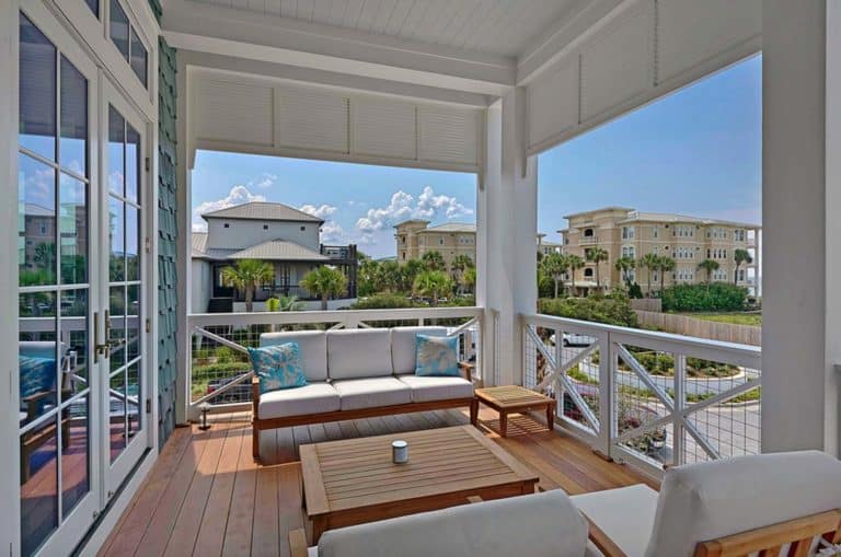 Delightfully chic beach house nestled along the Florida seaside