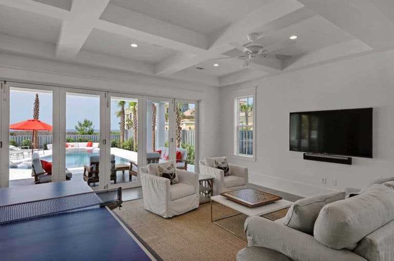 Delightfully chic beach house nestled along the Florida seaside