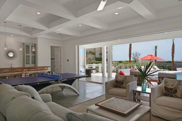 Delightfully chic beach house nestled along the Florida seaside