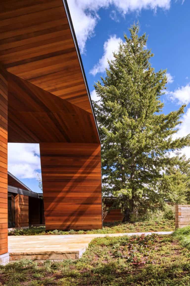Step into this mountain house with jaw-dropping Teton Mountain views