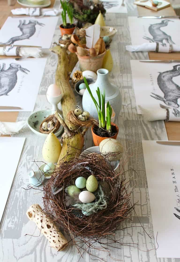 32 Incredibly Stylish and Inspiring Easter Table Centerpiece Ideas