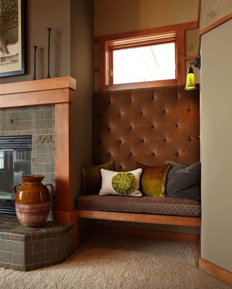 28 Extremely Cozy Fireplace Reading Nooks For Curling Up In