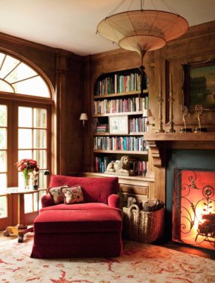 28 Extremely Cozy Fireplace Reading Nooks For Curling Up In