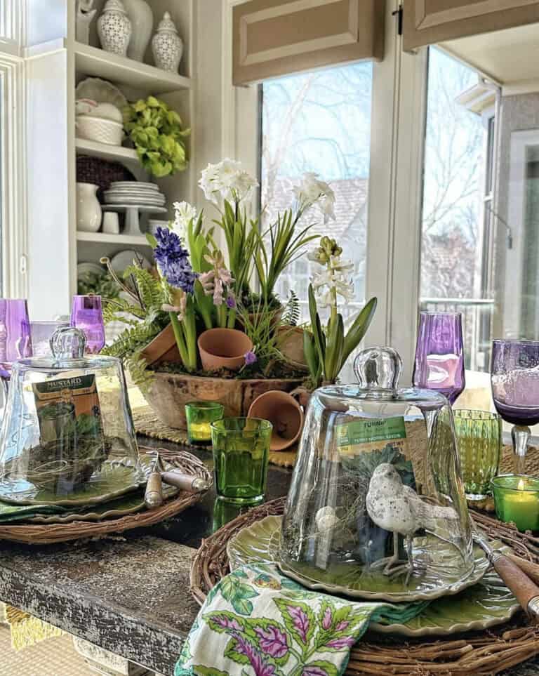 30 Beautiful Decorating Ideas To Celebrate Spring Using Dough Bowls