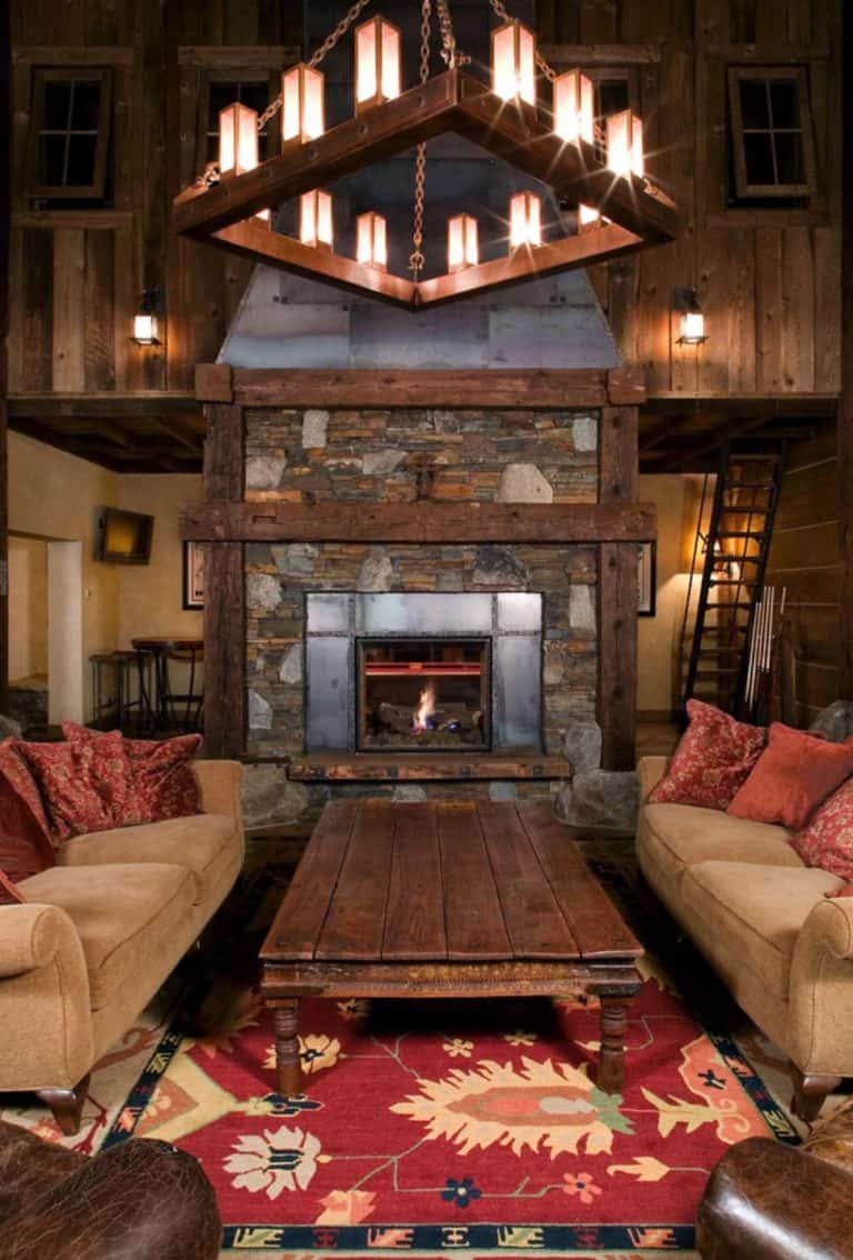 A rustic mountain getaway in Lake Tahoe filled with luxurious details