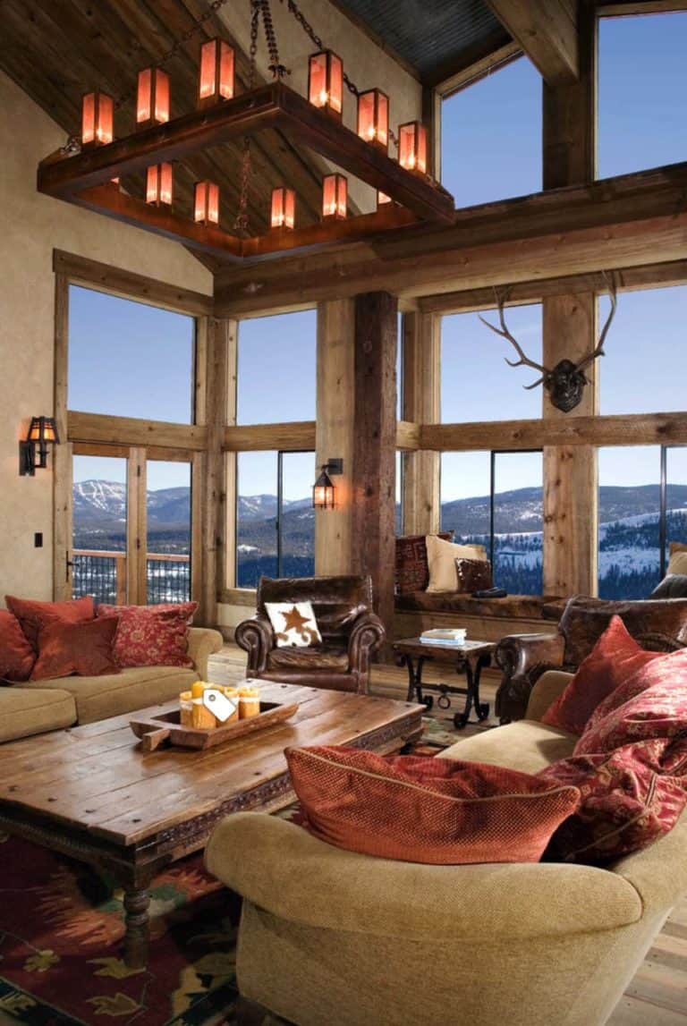 A rustic mountain getaway in Lake Tahoe filled with luxurious details