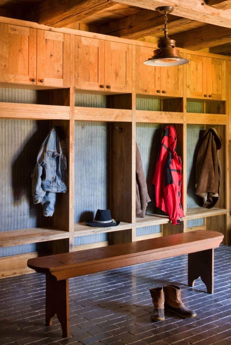 Reclaimed barn transformed into rustic family lodge in Sun Valley, Idaho