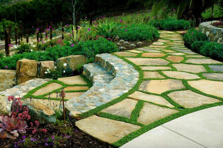 50 Very Creative And Inspiring Garden Stone Pathway Ideas