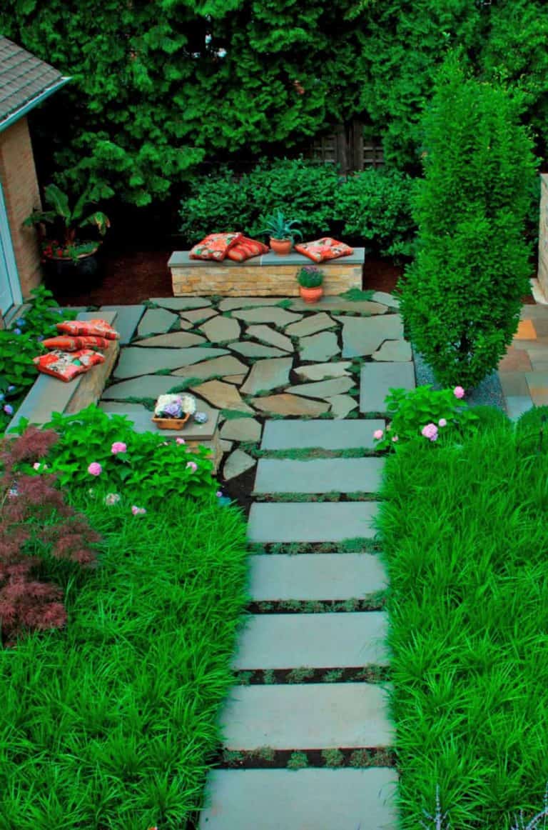 50 Very Creative And Inspiring Garden Stone Pathway Ideas