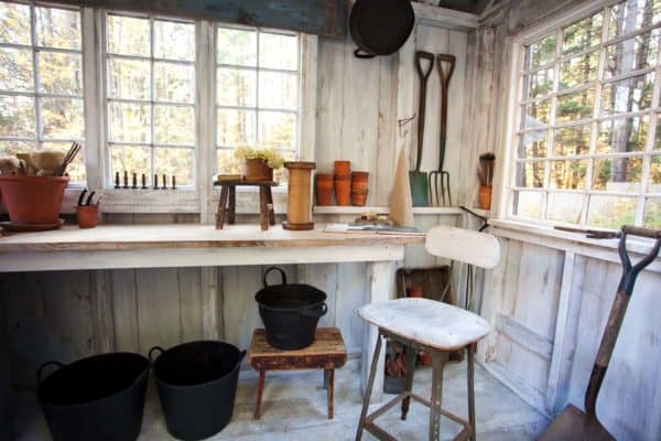 30+ Brilliant And Inspiring Storage Ideas For Your Potting Shed