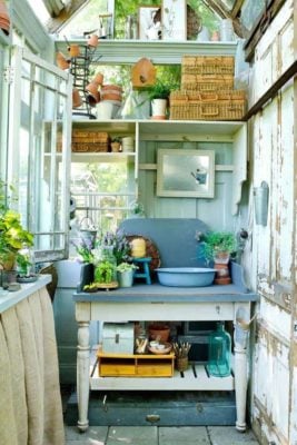 30+ Brilliant And Inspiring Storage Ideas For Your Potting Shed