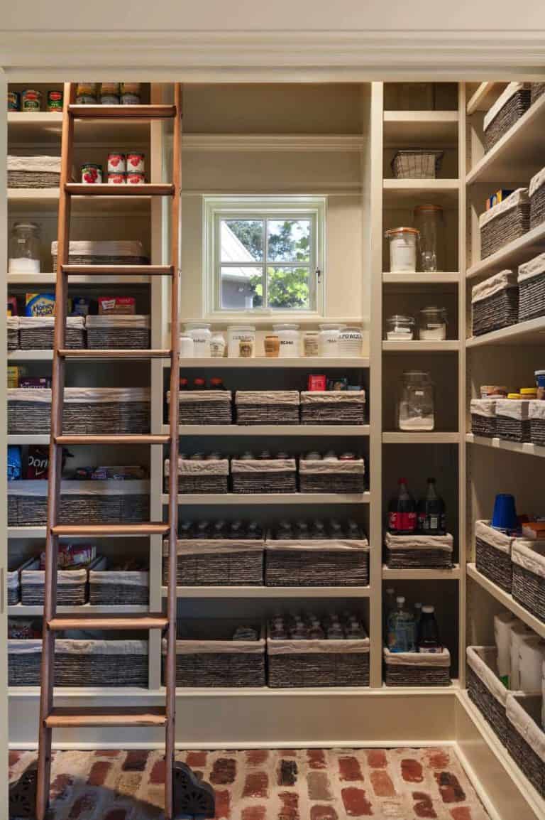 30+ Clever Farmhouse Style Kitchen Pantry Ideas For Organization
