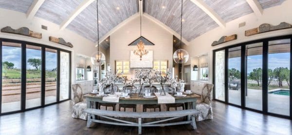 A peek into this beautifully designed vineyard farmhouse style home in ...