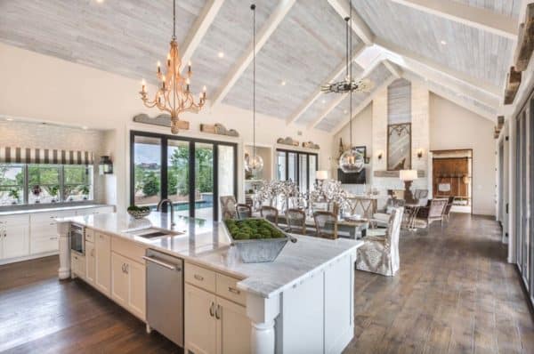 A peek into this beautifully designed vineyard farmhouse style home in ...
