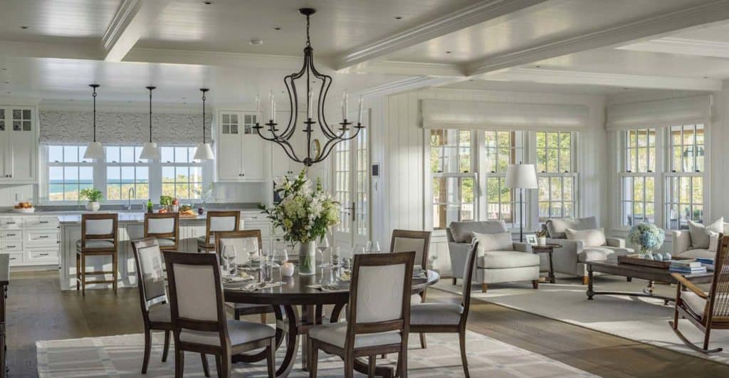 Dreamy beach house designed for entertaining on the Nantucket coast