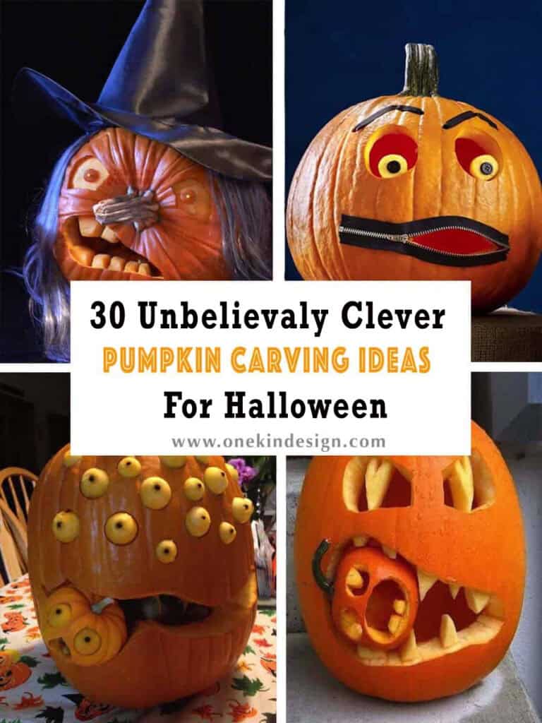 30 Unbelievably Clever Pumpkin Carving Ideas For Halloween