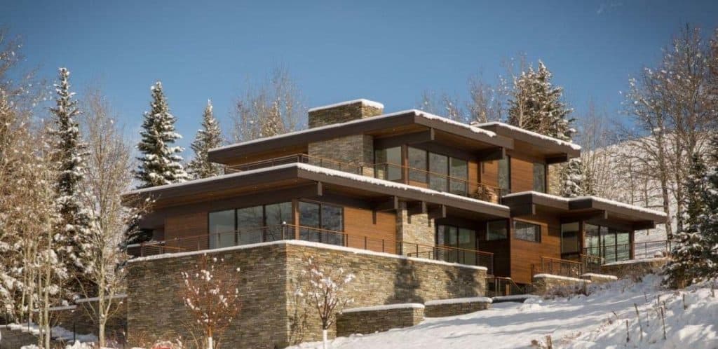 Sun Valley home perched on a hillside captures breathtaking mountain views