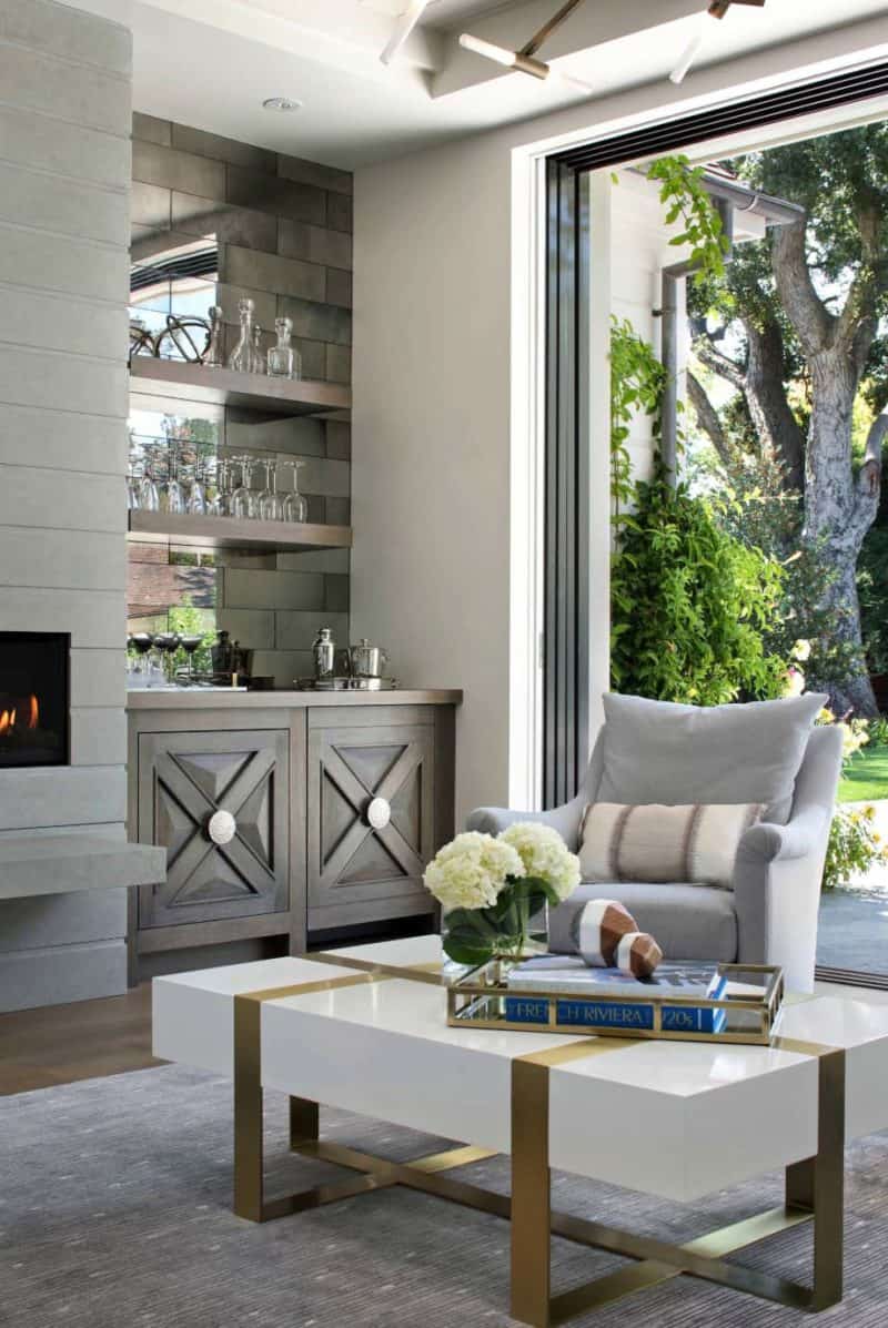 A Northern California farmhouse style home with serene interior spaces