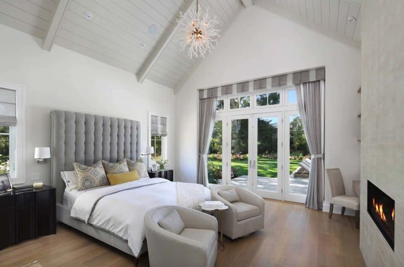 A Northern California farmhouse style home with serene interior spaces