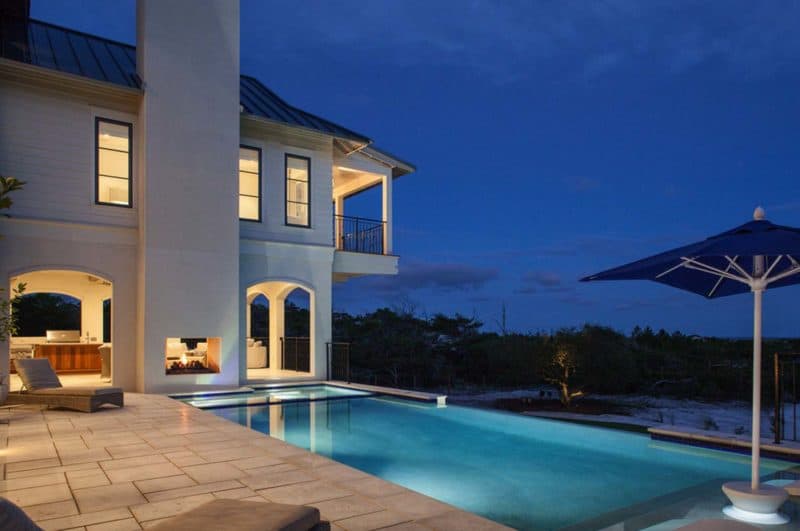 Tour this fabulous seaside home nestled into dunes of Florida's Emerald ...