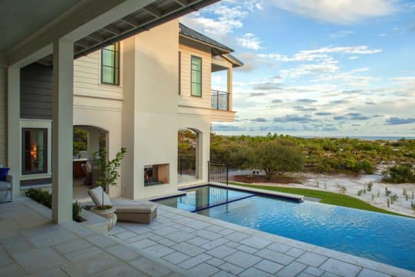 Tour this fabulous seaside home nestled into dunes of Florida's Emerald ...