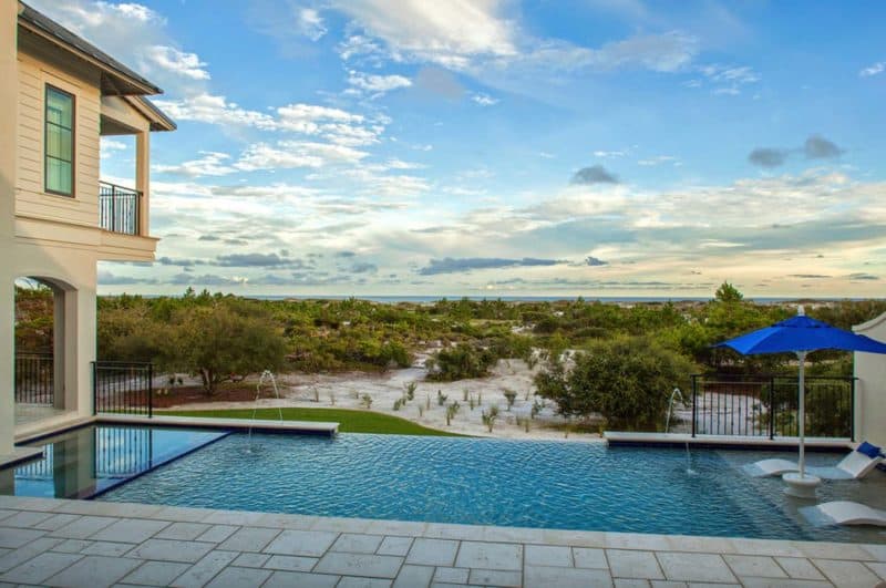 Tour this fabulous seaside home nestled into dunes of Florida's Emerald ...