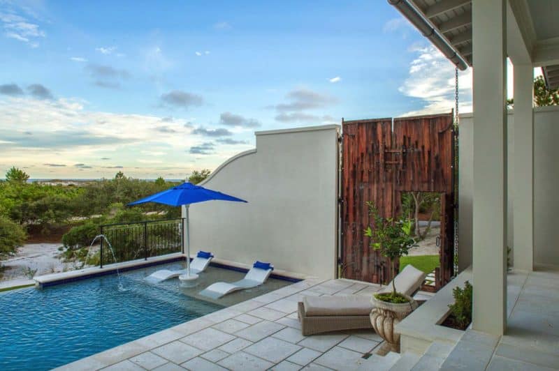 Tour this fabulous seaside home nestled into dunes of Florida's Emerald ...