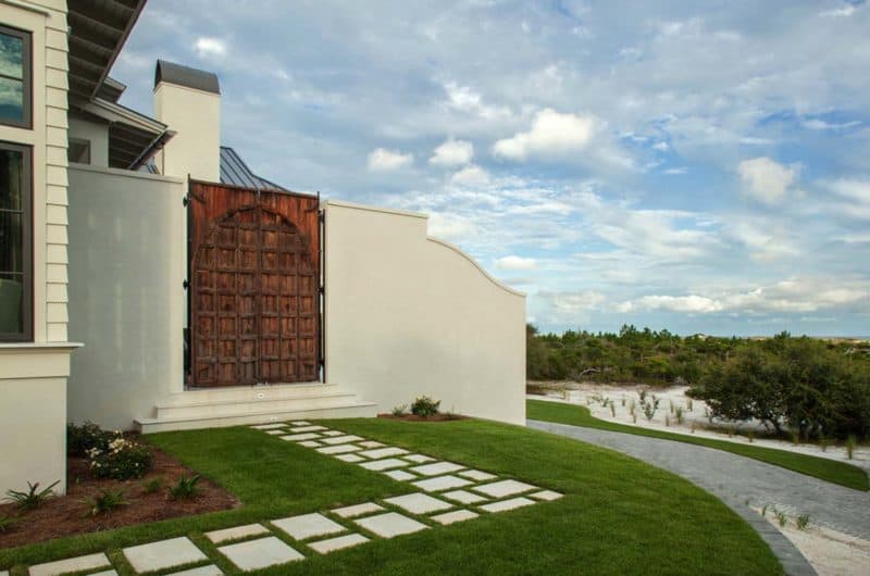 Tour this fabulous seaside home nestled into dunes of Florida's Emerald ...