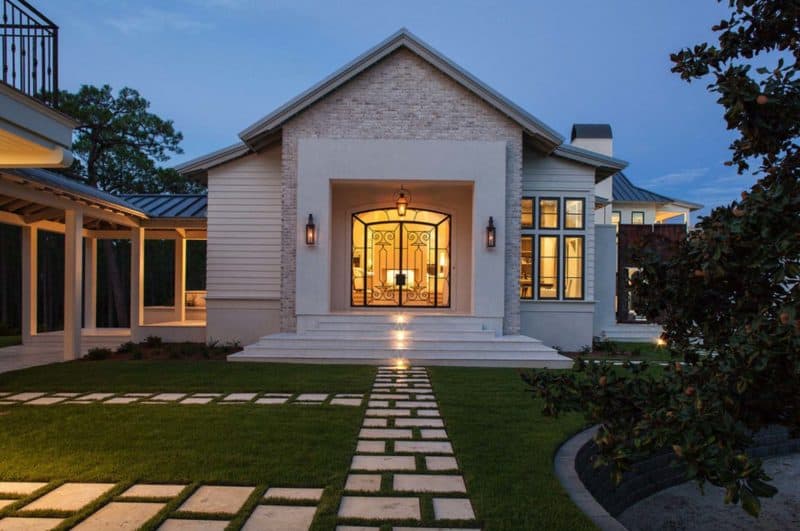 Tour this fabulous seaside home nestled into dunes of Florida's Emerald ...