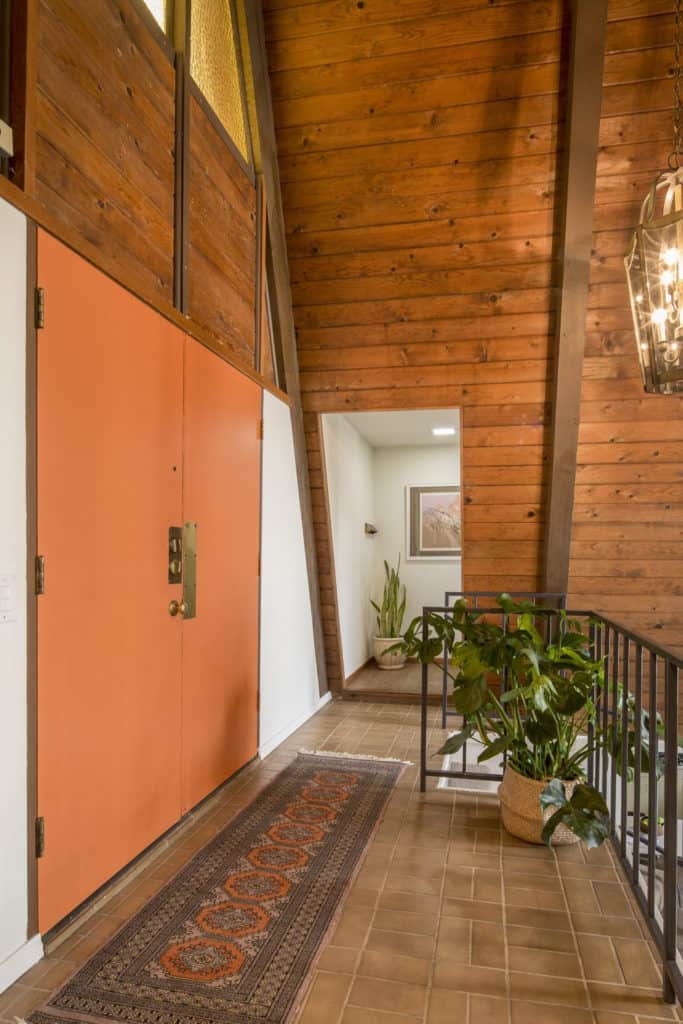 Iconic mid-century A-frame boasts stunning views over downtown LA