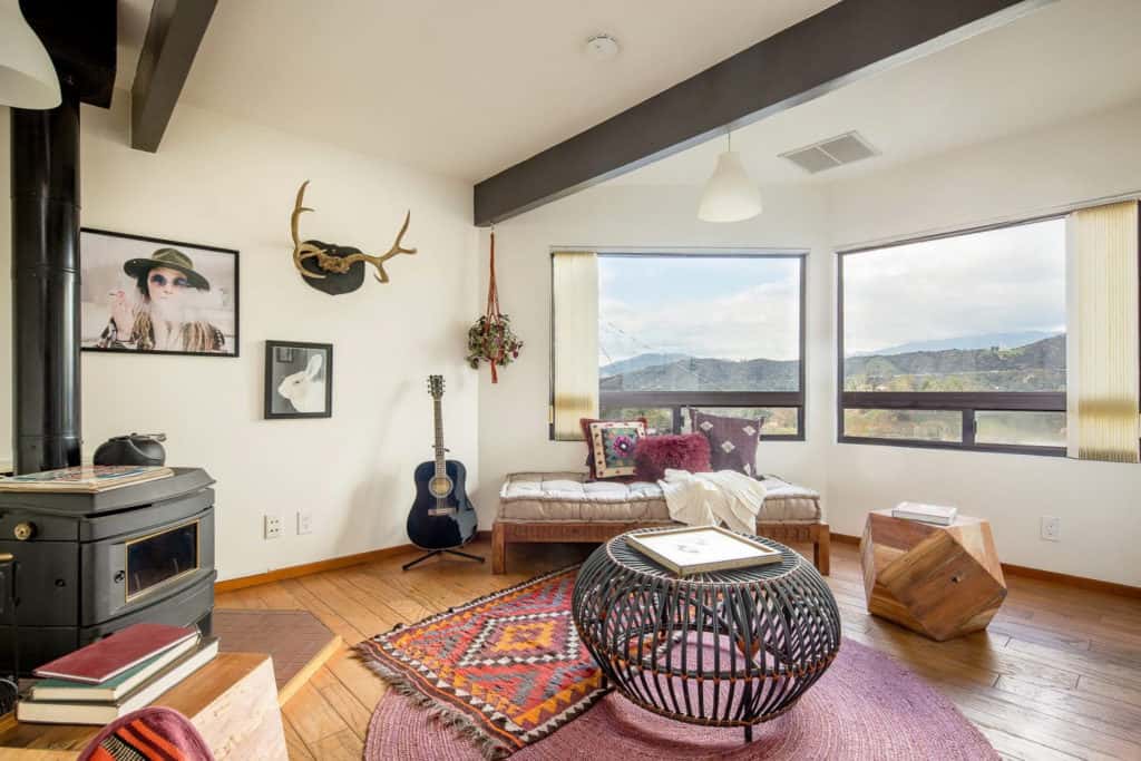 Iconic mid-century A-frame boasts stunning views over downtown LA