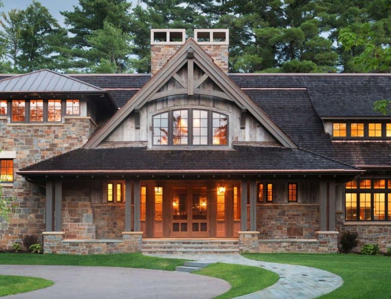 Northern Wisconsin rustic cabin retreat designed for all seasons