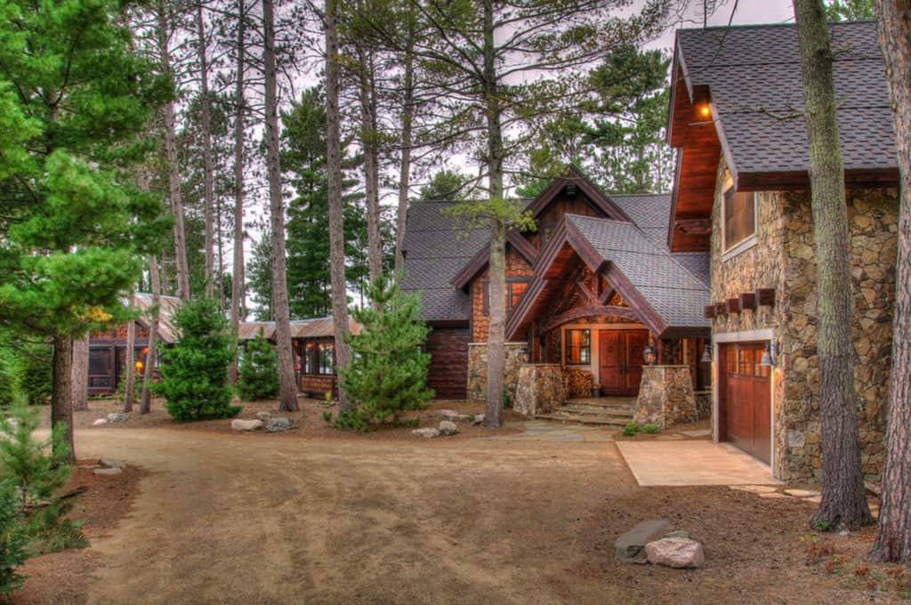 Step inside the dreamiest rustic lakeside cabin in the Upper Midwest