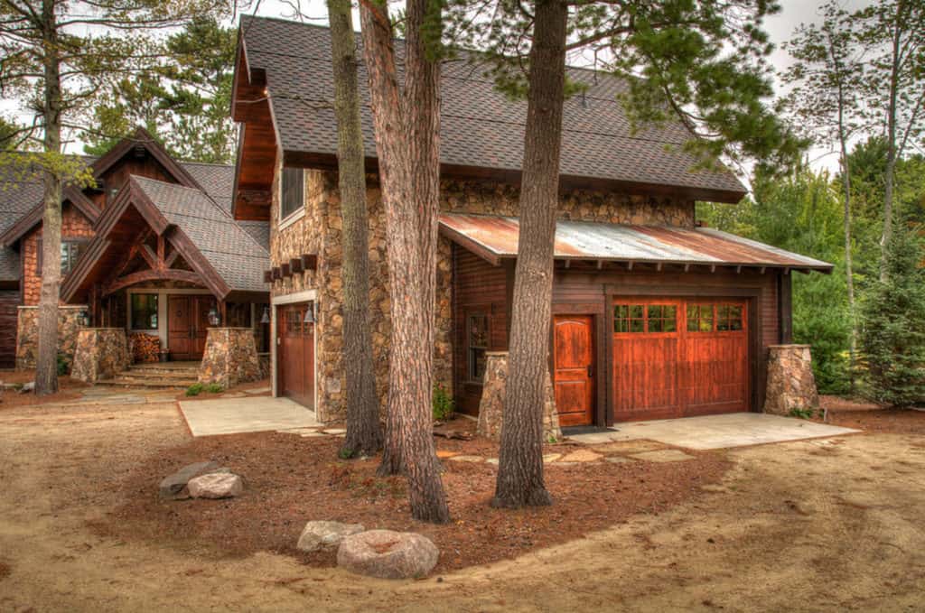 Step inside the dreamiest rustic lakeside cabin in the Upper Midwest
