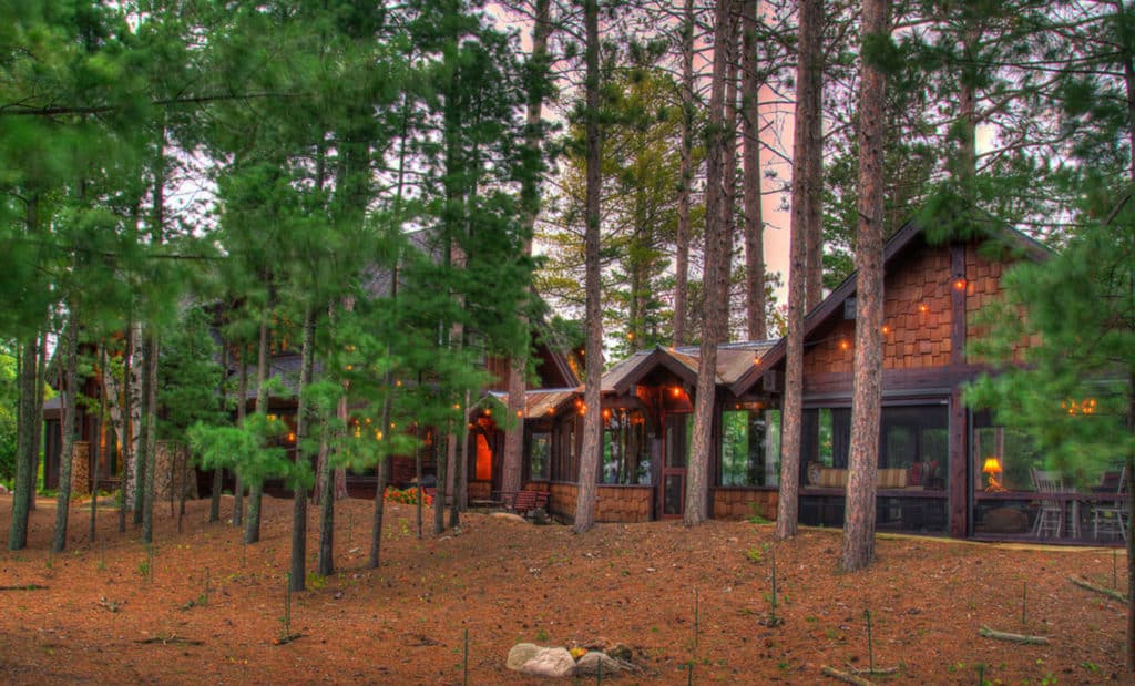 Step inside the dreamiest rustic lakeside cabin in the Upper Midwest