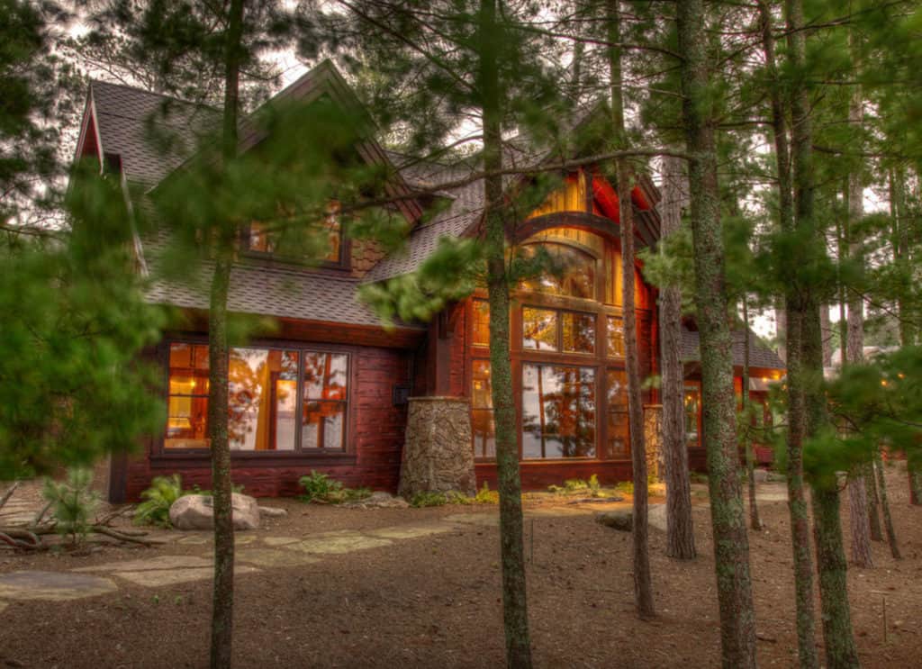 Step inside the dreamiest rustic lakeside cabin in the Upper Midwest