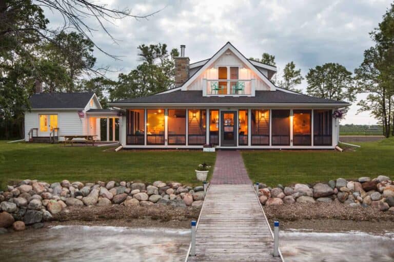 Step inside an enchanting lakeside summer cottage in northern Minnesota