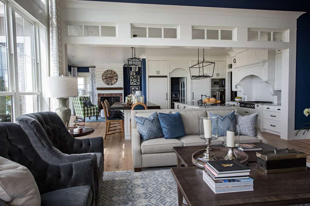This cottage style home in Colorado Springs boasts beautiful interiors