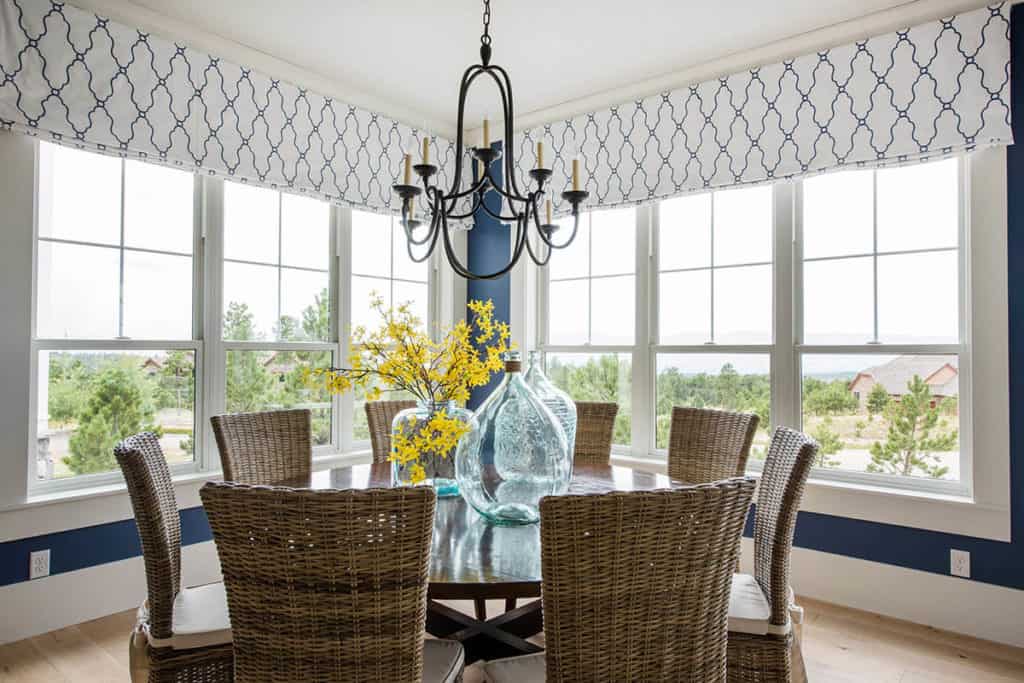 This cottage style home in Colorado Springs boasts beautiful interiors
