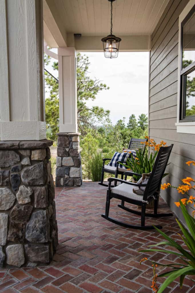 This cottage style home in Colorado Springs boasts beautiful interiors