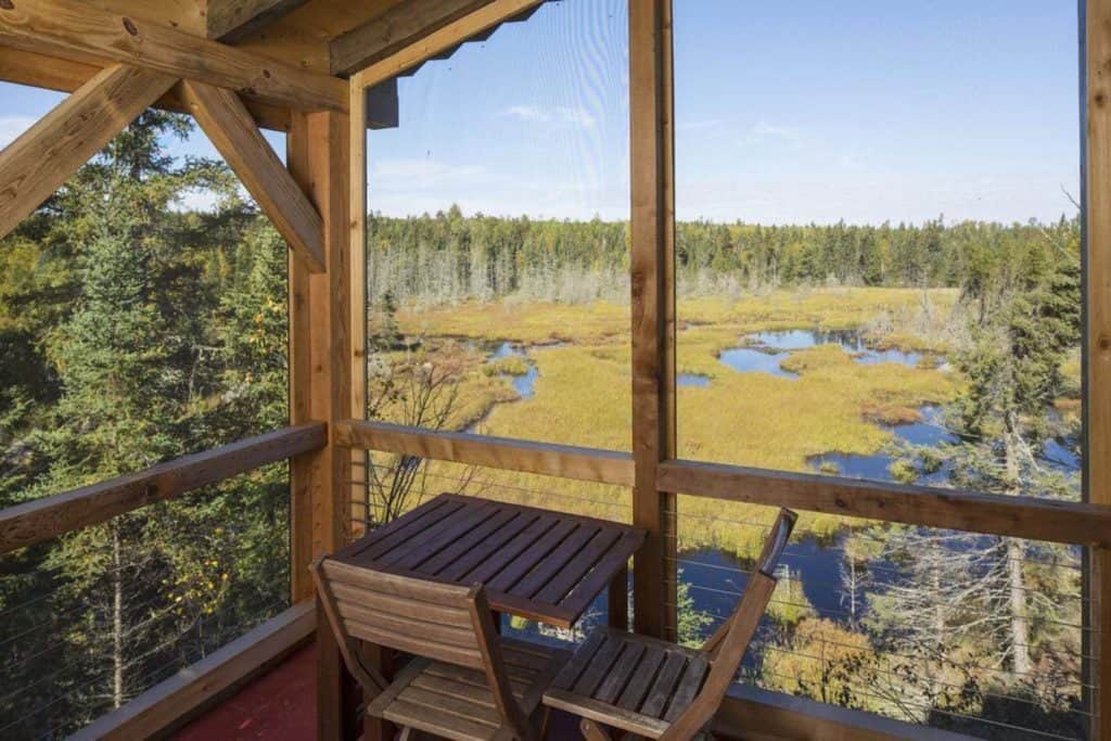 600-square-foot off the grid cabin surrounded by wilderness in Minnesota