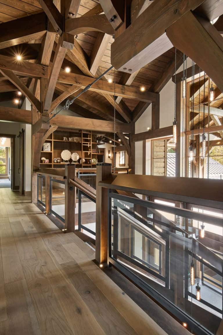 Absolutely gorgeous timber frame mountain chalet in British Columbia