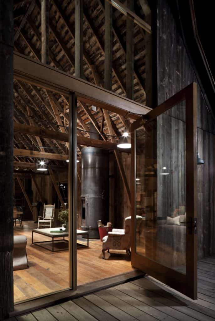 Converted barn home offers a peaceful retreat in the Cascade Mountains